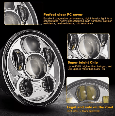 Led Sportster, Dyna Cromado | BIKERMACHINE STORE