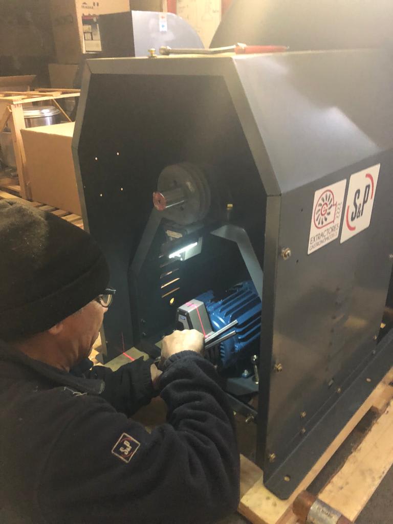 EXTRACTOR CENTRIFUGO DE COCINA PROFESIONAL CM-I 560 - 3.0 HP 220V ...