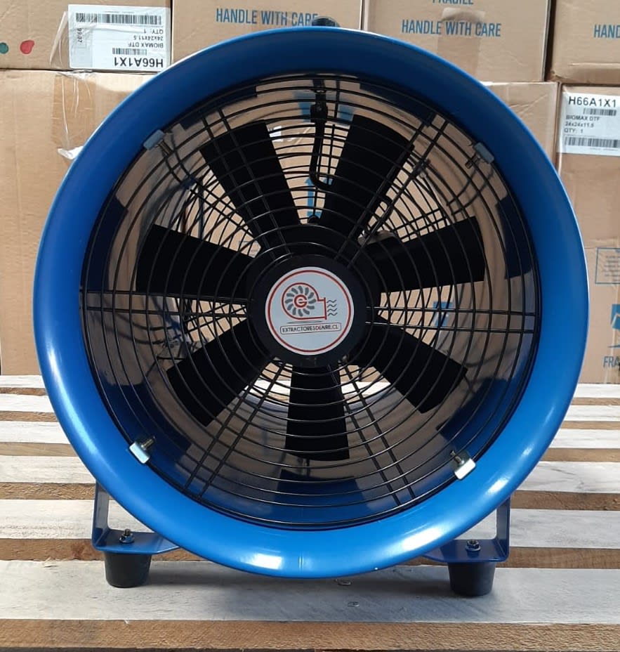 EXTRACTOR TUBULAR PORTATIL 300 MM. 220 V. | Extractores de aire