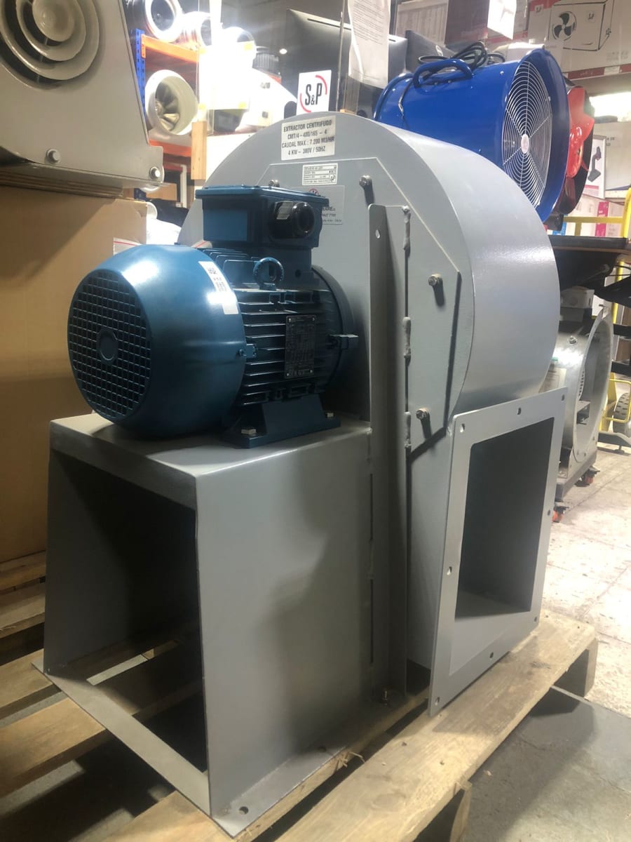 EXTRACTOR CENTRÍFUGO CMT/4-400/165 4KW | Extractores de aire