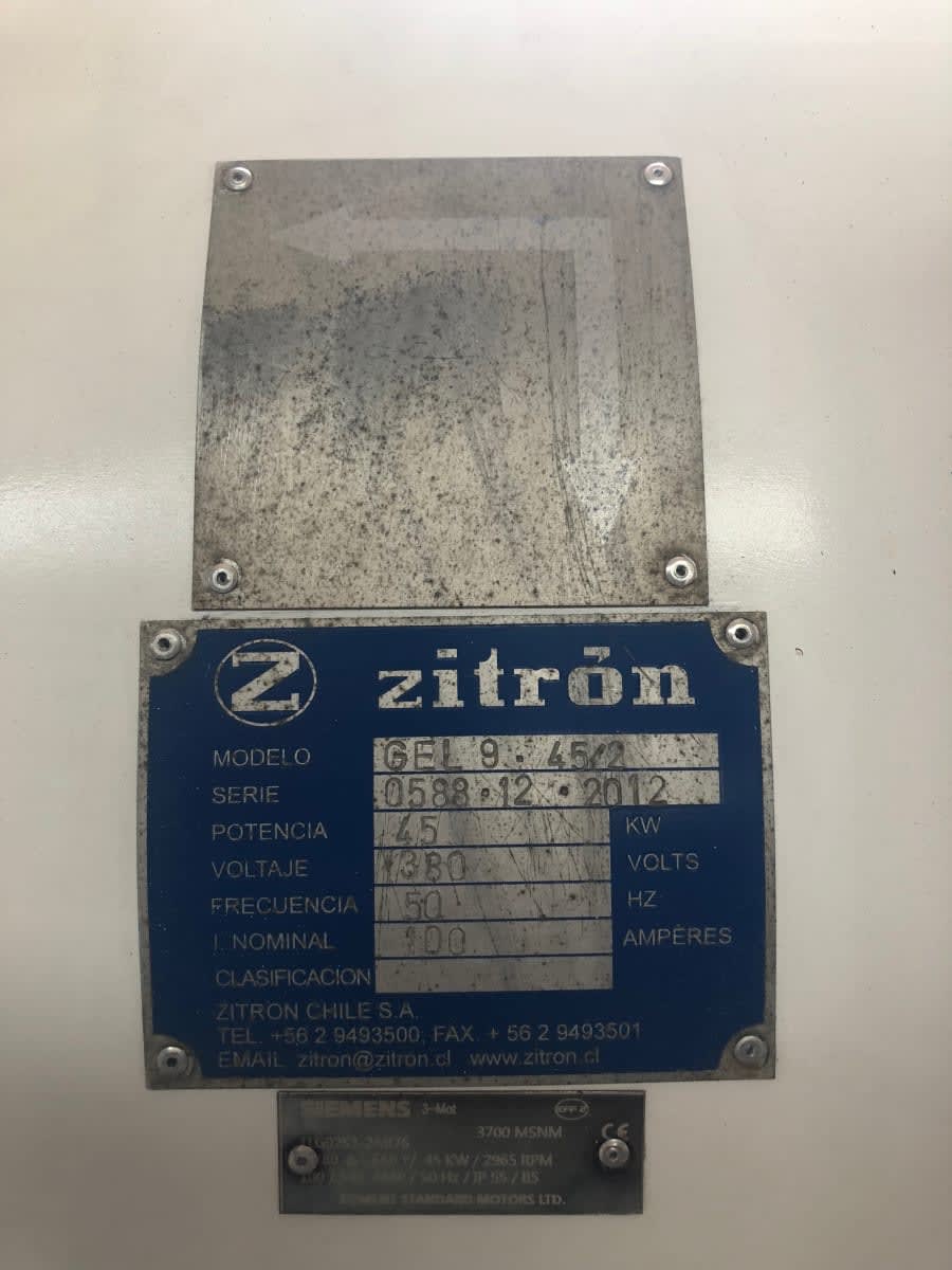 VENTILADOR DE TÚNEL JET FAN ZITRON 900 MM 45 KW | Extractores de aire