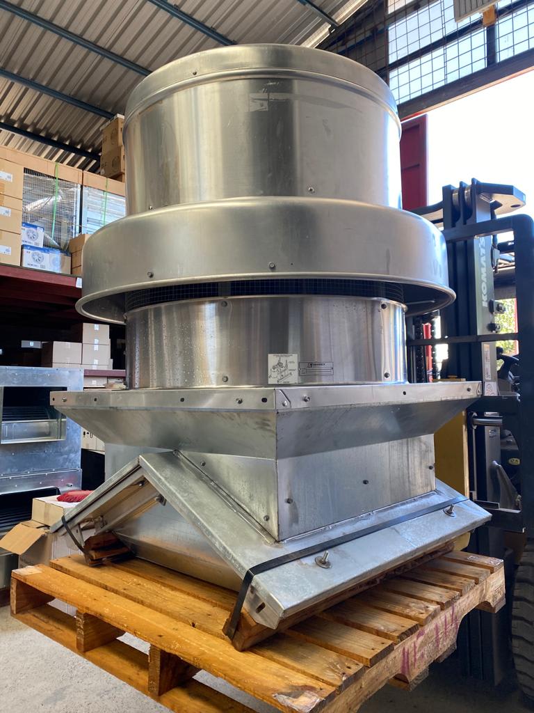 EXTRACTOR DE COCINA INDUSTRIAL DE TEJADO 6B-300-15-X | Extractores de aire
