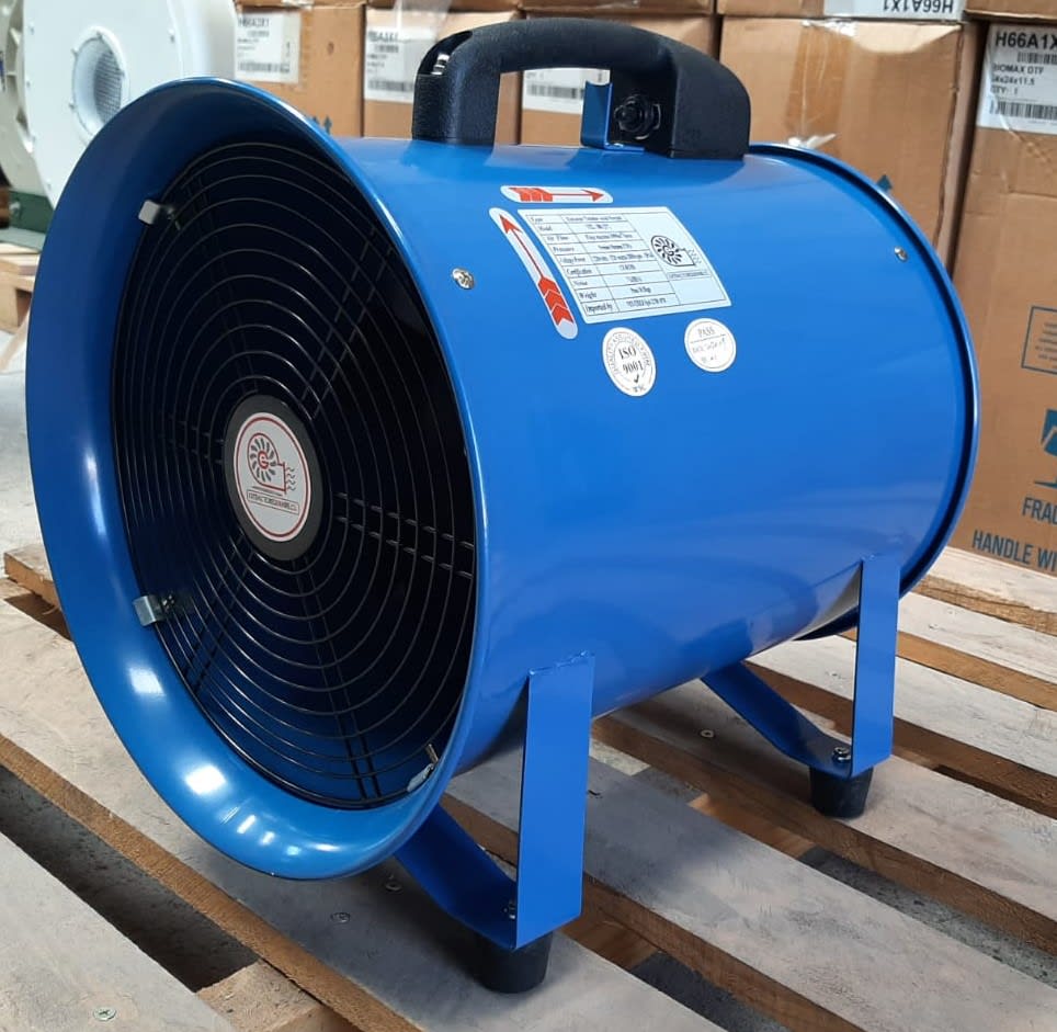 EXTRACTOR TUBULAR PORTATIL 300 MM. 220 V. | Extractores de aire