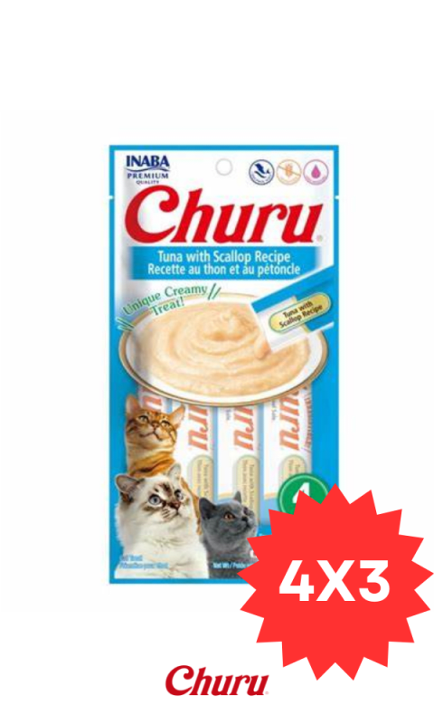 CHURU PACKS 4X3 | Pet&Go Expert Store
