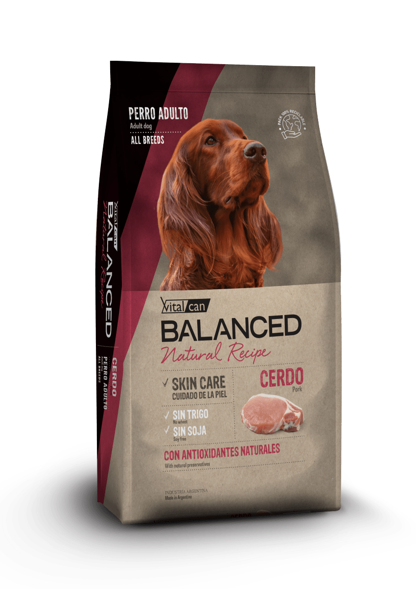 BALANCED NATURAL RECIPE CERDO | Pet&Go Expert Store