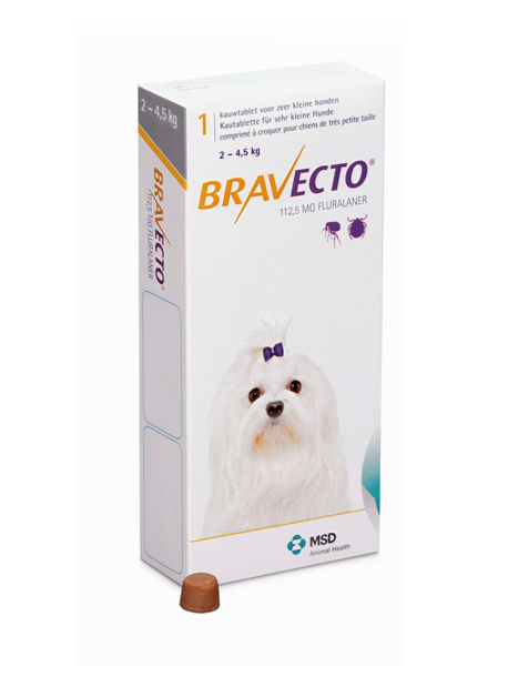 BRAVECTO 2 - 4.5 KG | Pet&Go Expert Store