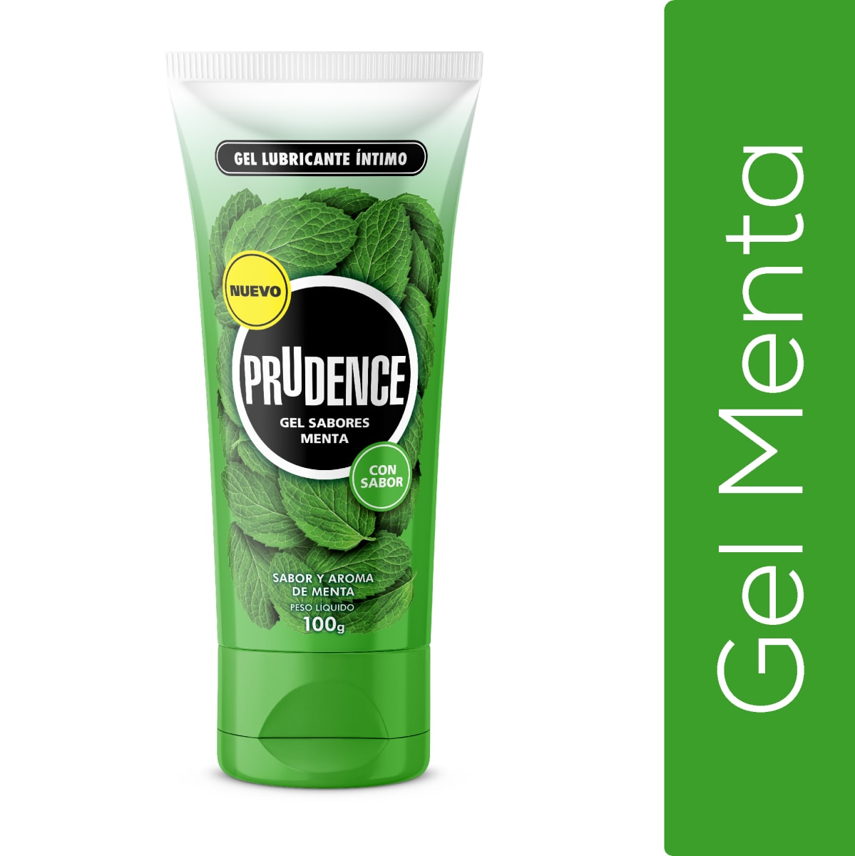 Lubricante Gel Prudence Menta | Say Yes Chile - Sex Shop