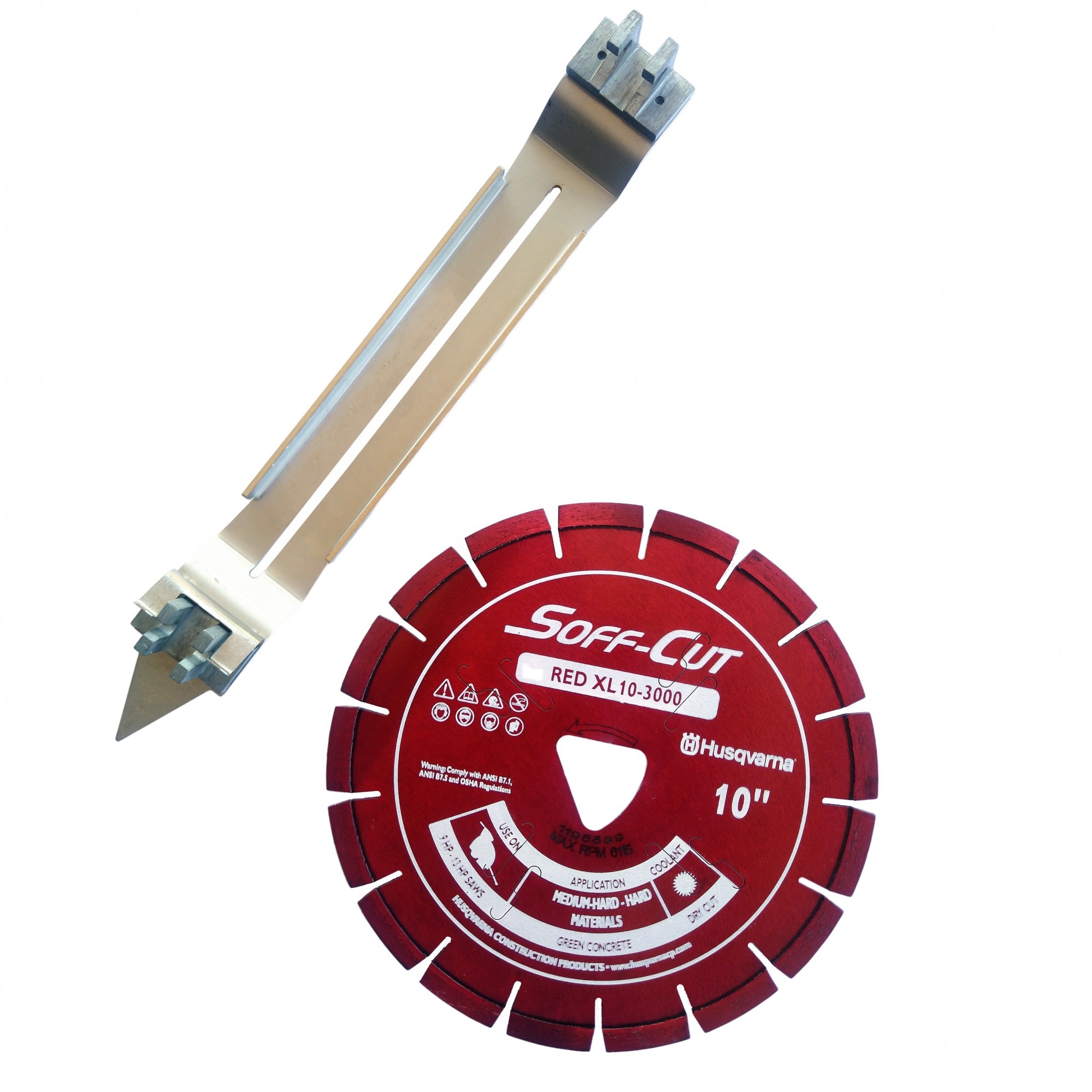 Disco de corte en fresco 10" Soff cut Husqvarna | HD TOOLS | Soluciones en Construcción e Industria