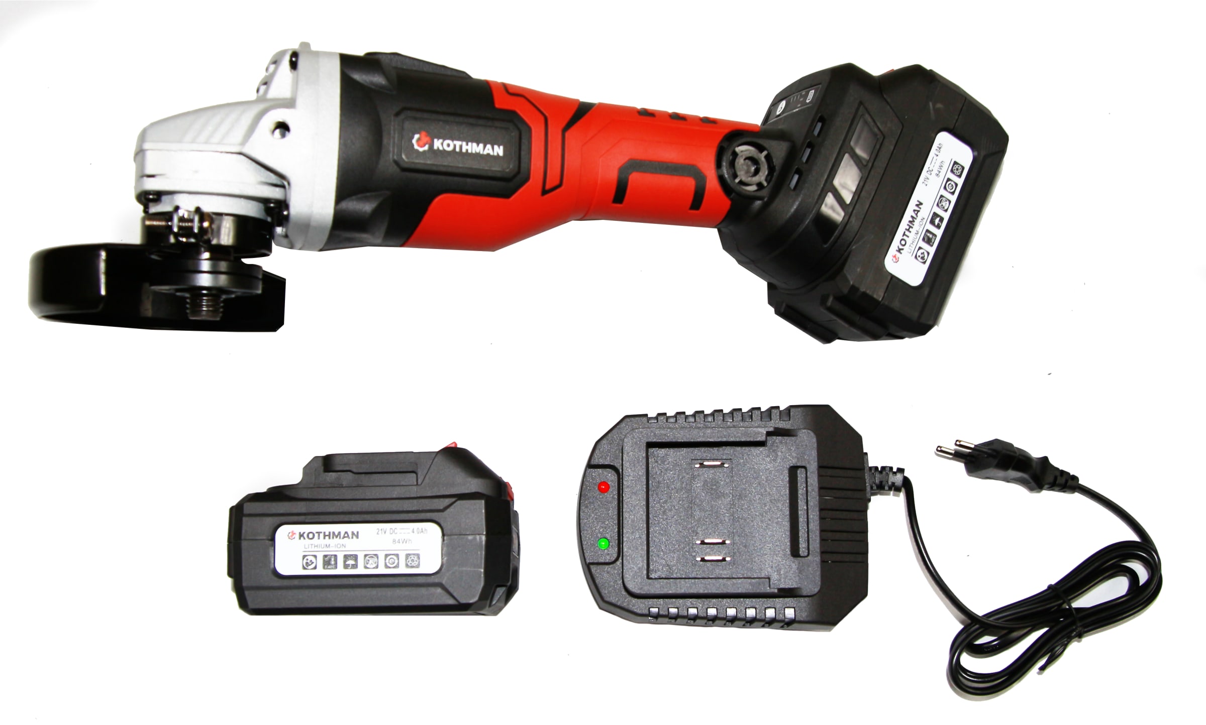 ESMERIL INALAMBRICO 4 1/2" GIK-115 KOTHMAN 21V | HD TOOLS | Soluciones en Construcción e Industria