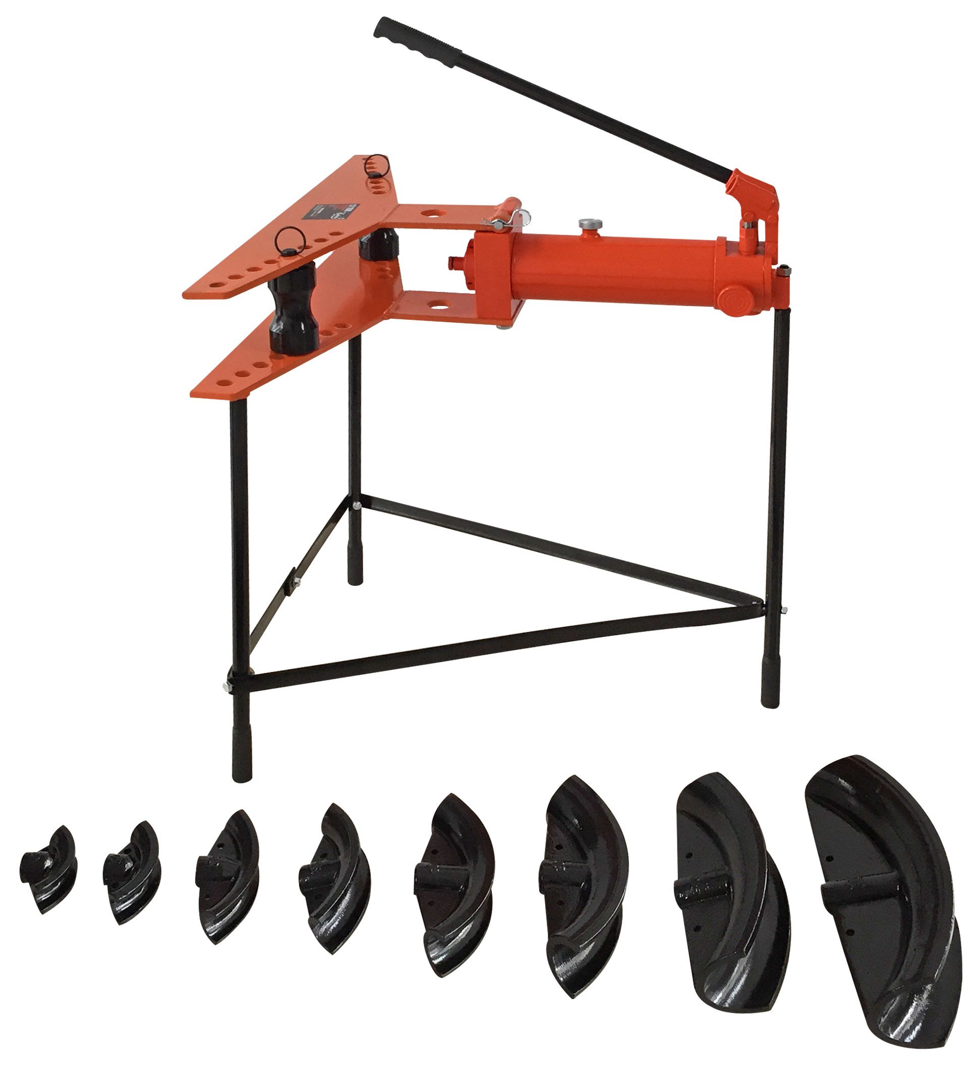 DOBLADORA TUBOS C/MESA 16T 1/2'' A 3'' MOD.DTS-16T | HD TOOLS | Soluciones en Construcción e ...