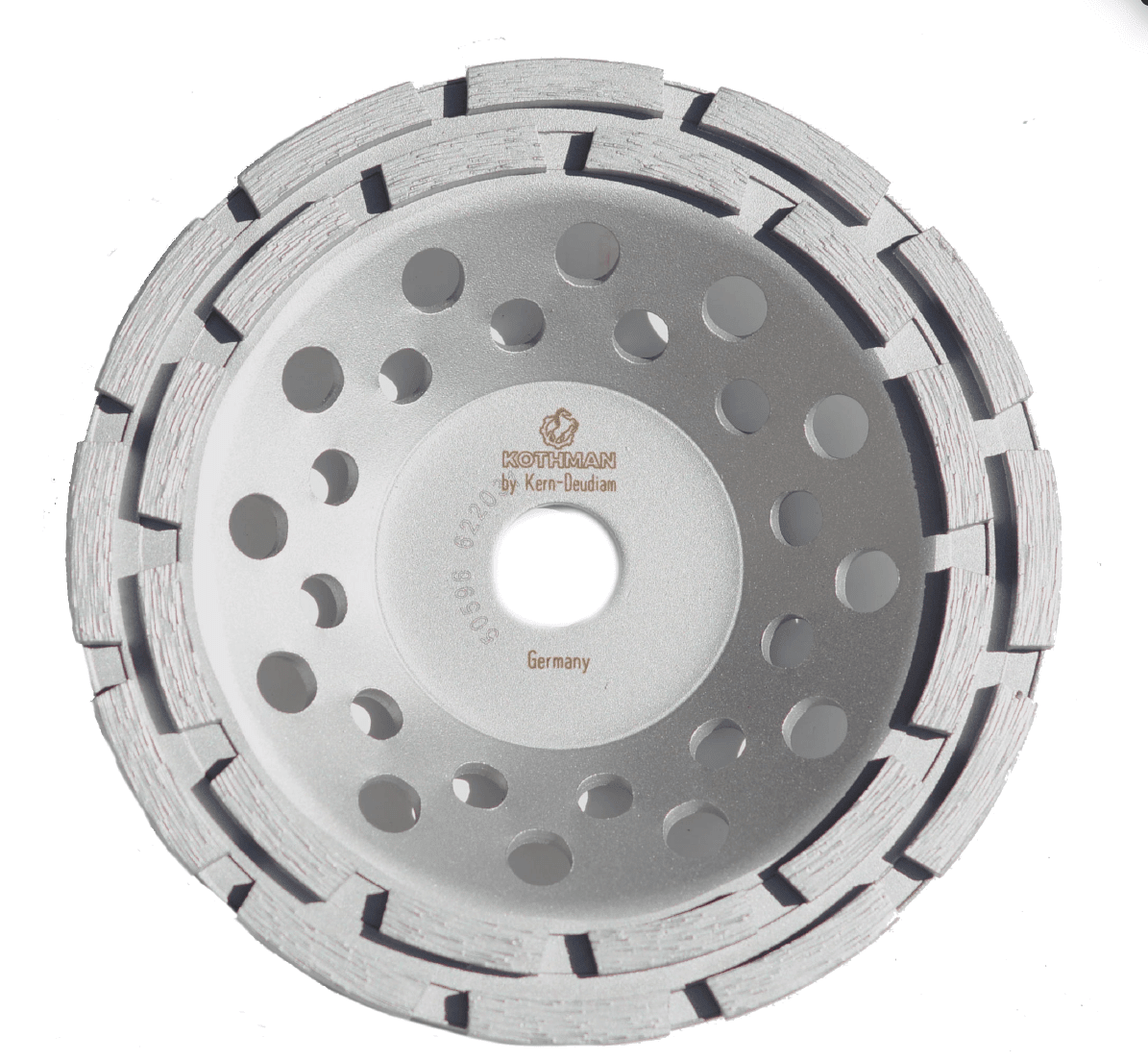 COPA DIAMANTADA DOBLE SEGMENTO 7" KOTHMAN | HD TOOLS | Soluciones en Construcción e Industria