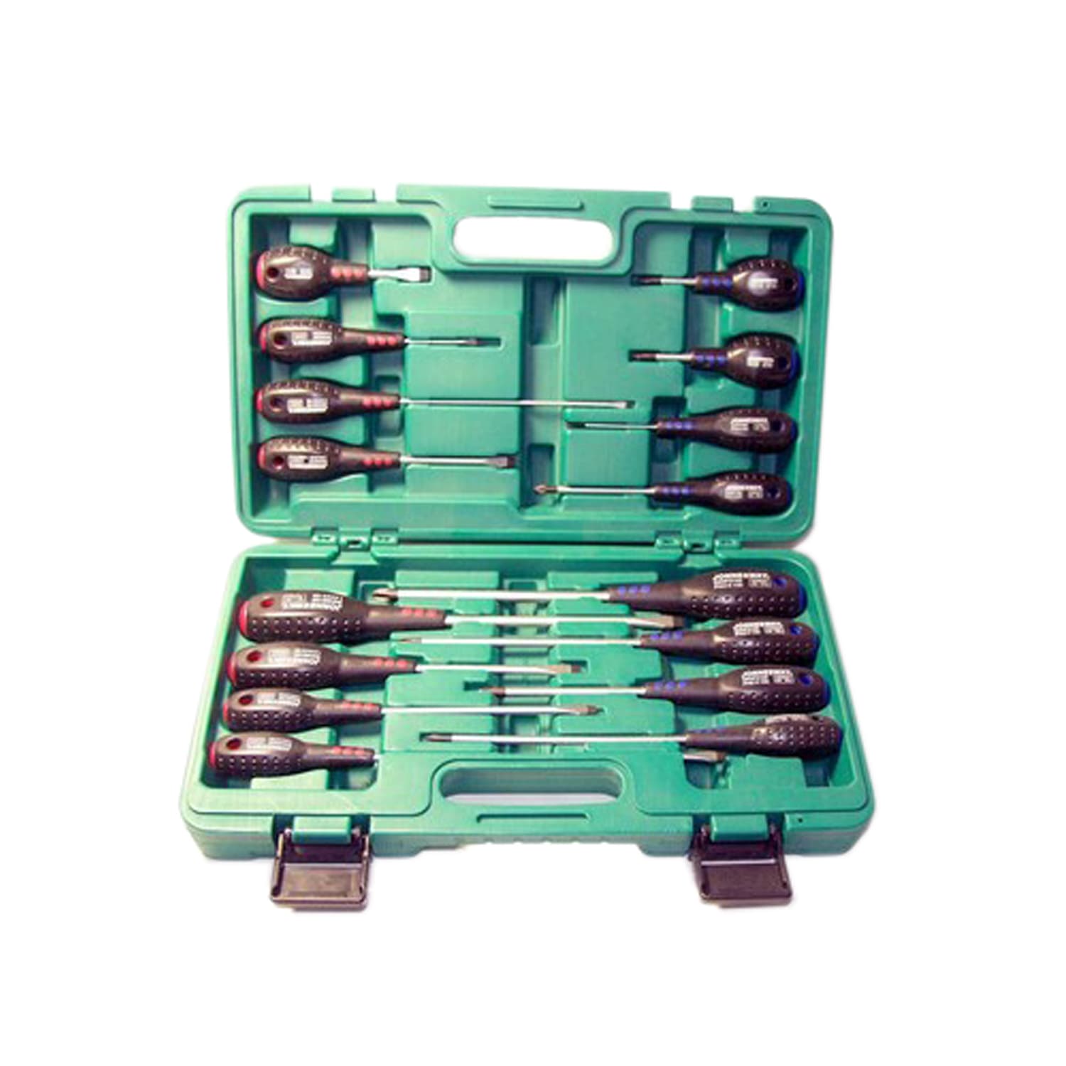 JUEGO DESTORNILLADORES 16 piezas D04PP16S JONNESWAY | HD TOOLS ...