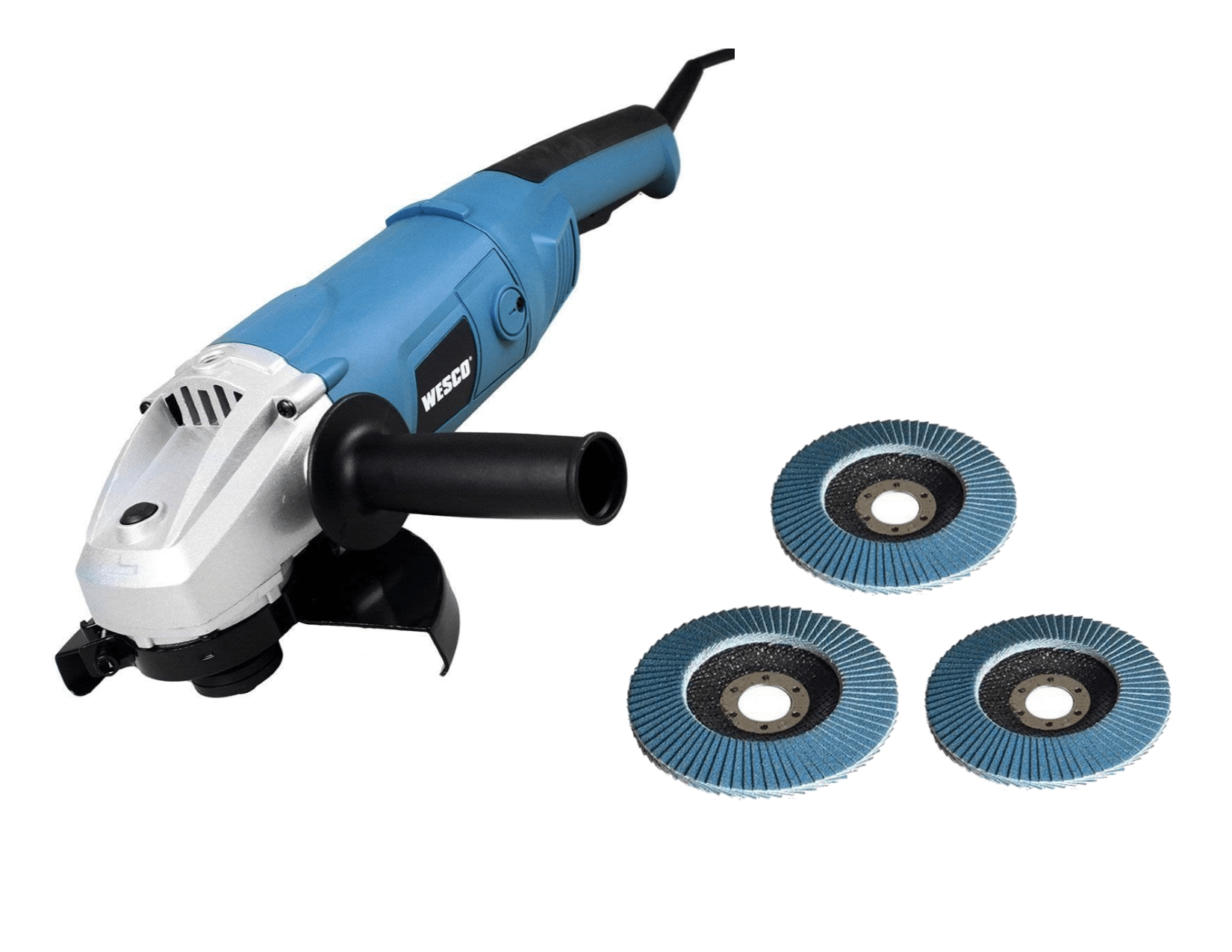 PACK ESMERIL ANGULAR 7" WESCO WS4701 + 3 DISCOS DE ZIRCONIO | HD TOOLS | Soluciones en ...
