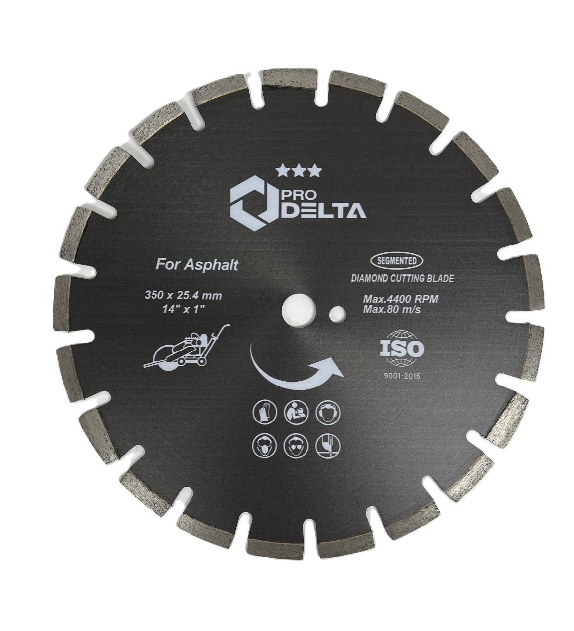 DISCO DIAMANTADO ASFALTO HORMIGON FRESCO 14" | HD TOOLS | Soluciones en Construcción e Industria