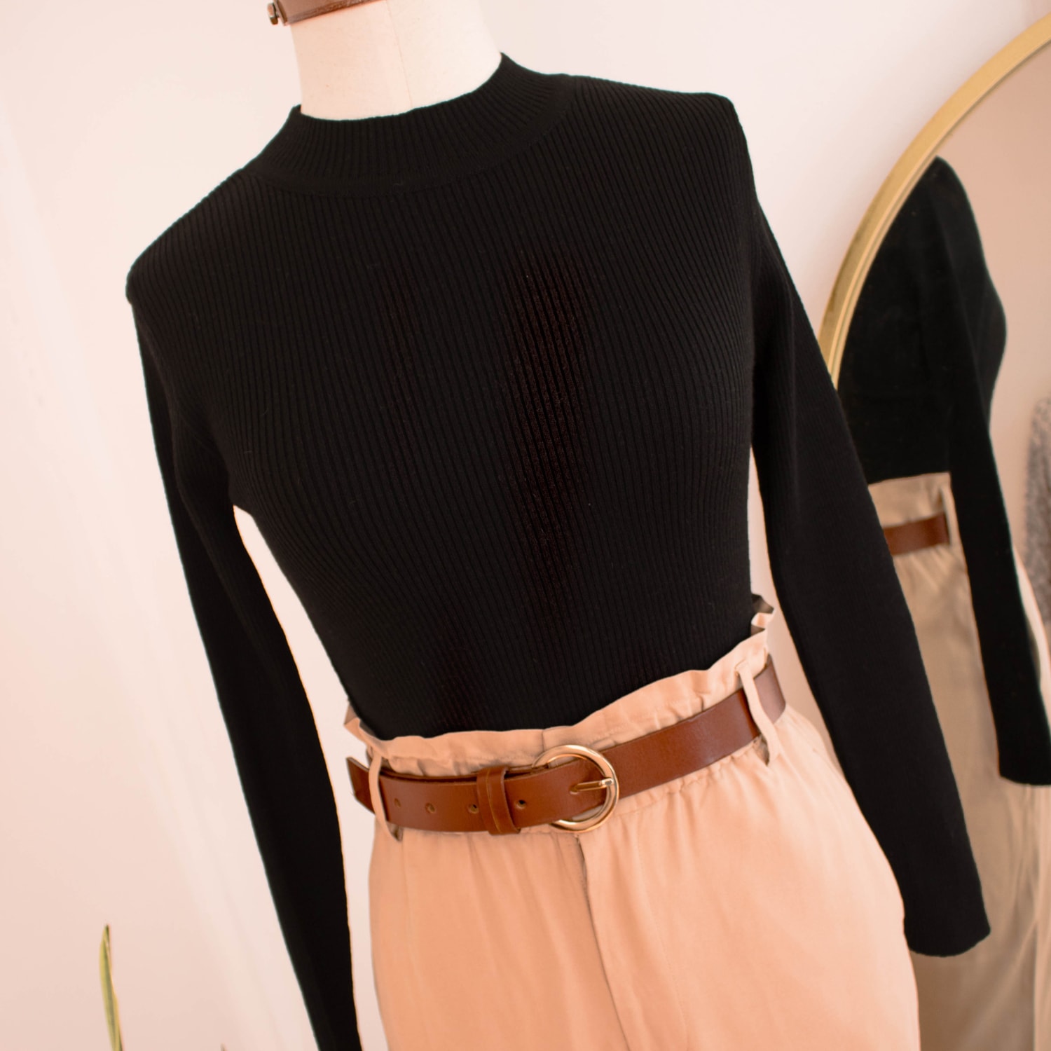 Cafarena tejida Amelia negro | Moshtienda