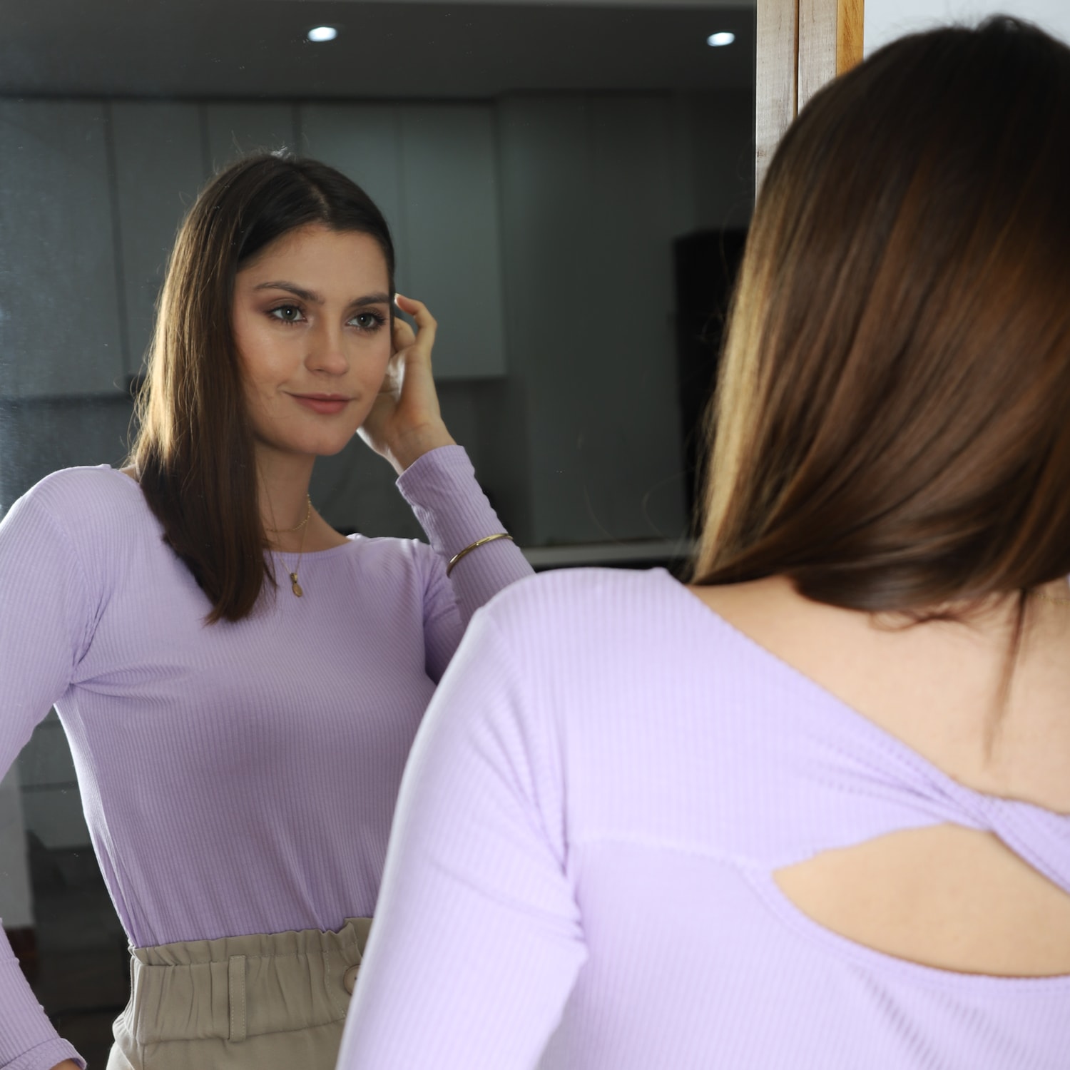 Polo Rebeca lila | Moshtienda