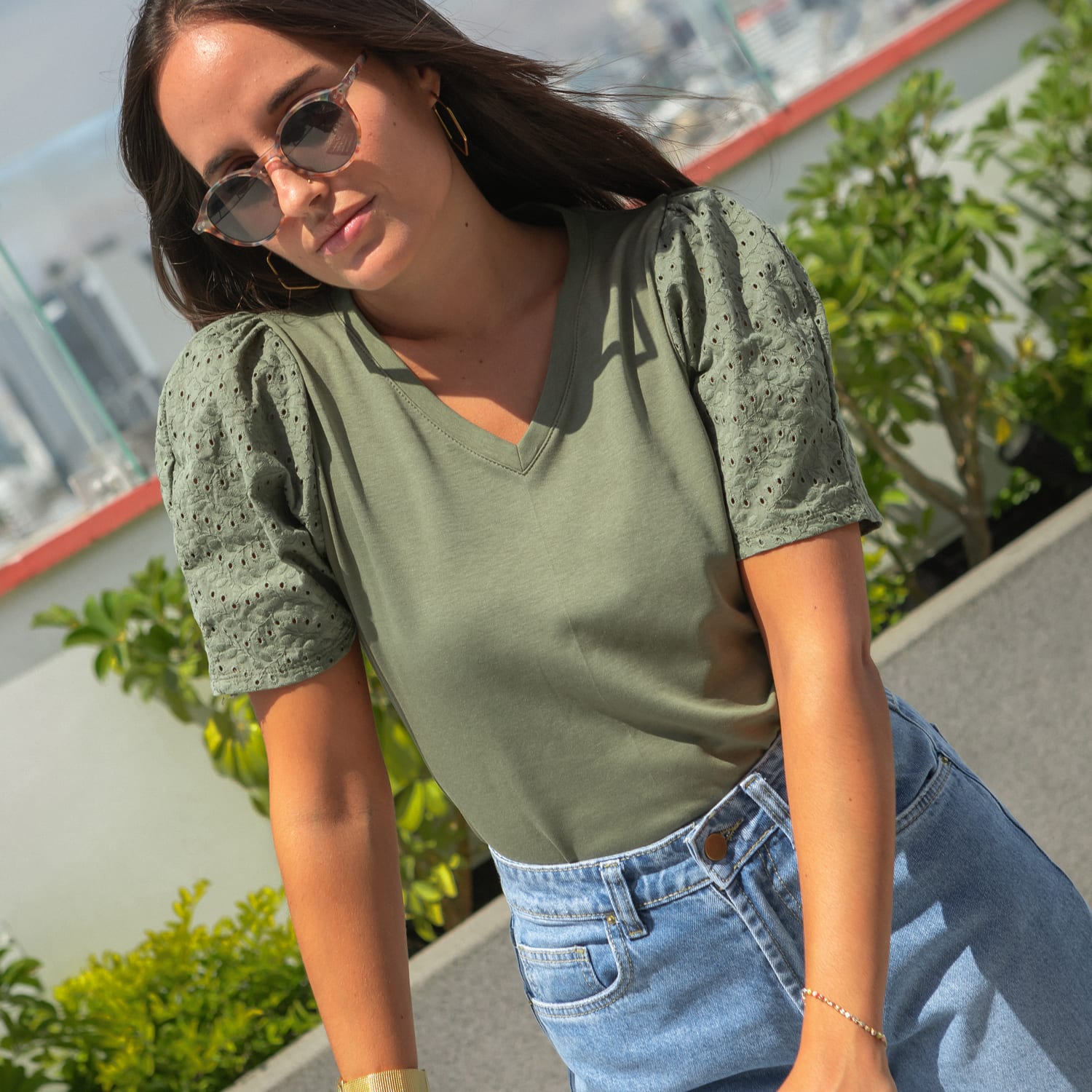 Polo Almendra verde | Moshtienda