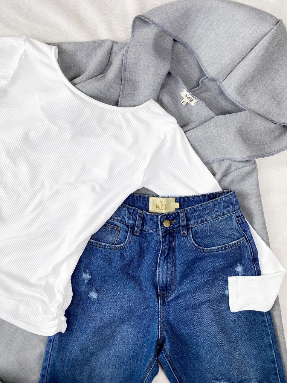 Polo Rebeca perla | Moshtienda