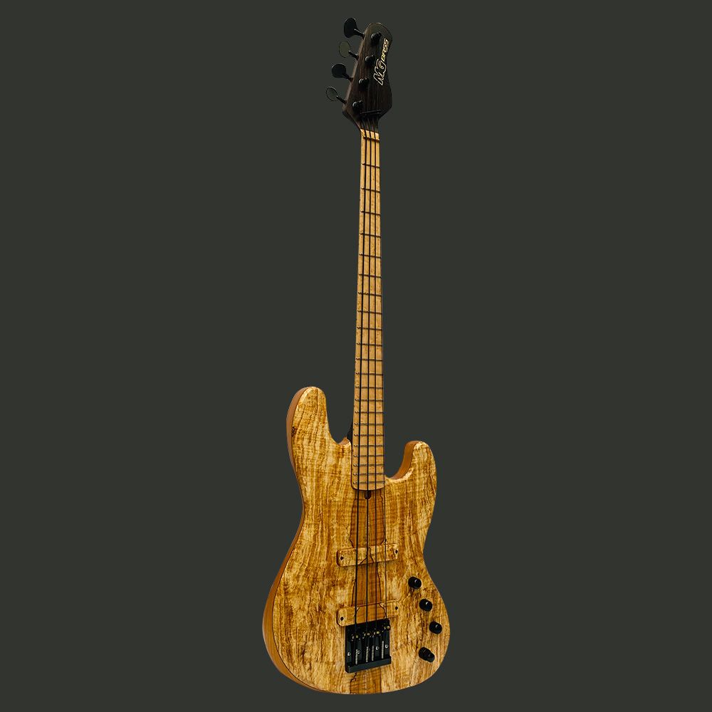 MG BASS JB1 RUSTIC SPALTED | TARARÁ INSTRUMENTOS MUSICALES