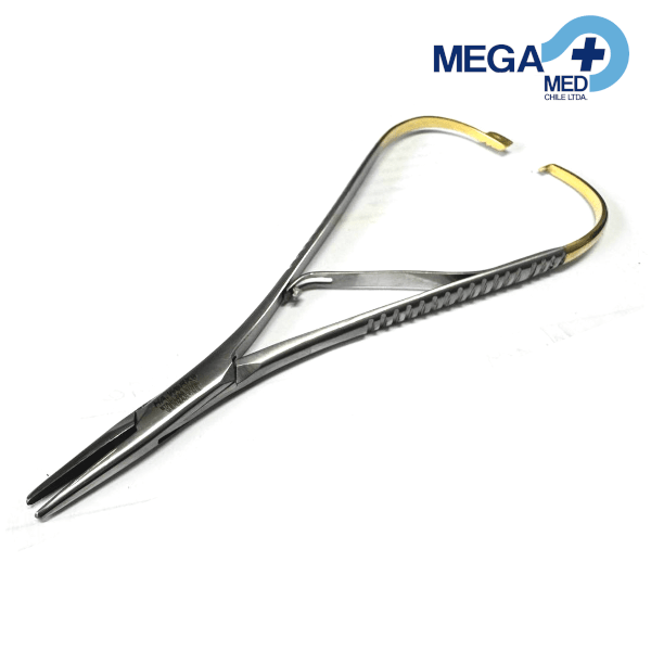 PORTA AGUJA MATHIEU PUNTA TUNGSTENO | Megamed Chile Ltda