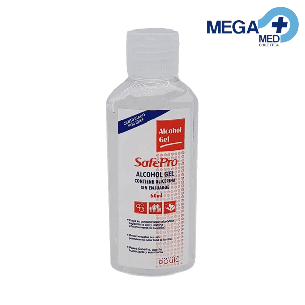 ALCOHOL GEL 60 ML | Megamed Chile Ltda