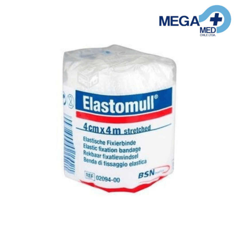 VENDA GASA ELASTOMULL 4 CM X 4 M | Megamed Chile Ltda