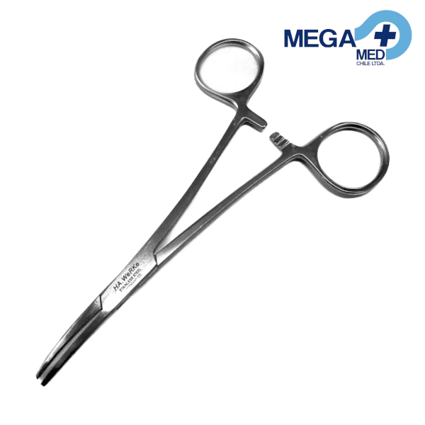 PINZA MICROMOSQUITO CURVA 10 CM | Megamed Chile Ltda