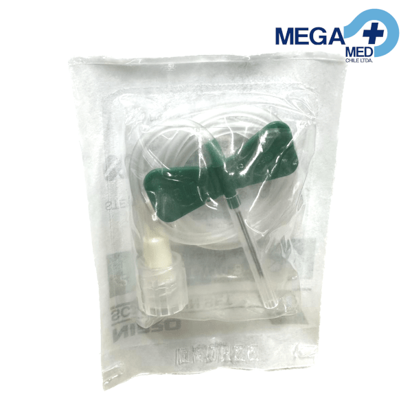 SCALP VEIN (MARIPOSA) 21G X 3/4 (VERDE) NIPRO | Megamed Chile Ltda