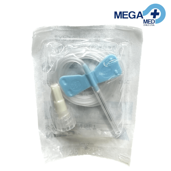 SCALP VEIN (MARIPOSA) 23G X 3/4 (CELESTE) NIPRO | Megamed Chile Ltda