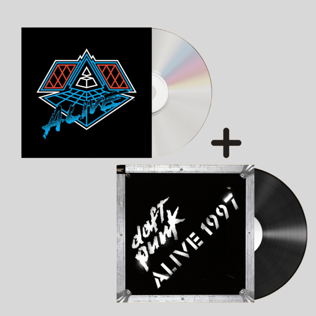 PACK VINILO DAFT PUNK/ ALIVE 1997 1LP + CD DAFT PUNK/ ALIVE 2007 1CD ...