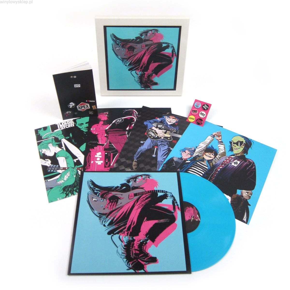 VINILO GORILLAZ / THE NOW NOW DELUXE VINYL 1LP | Plaza Música