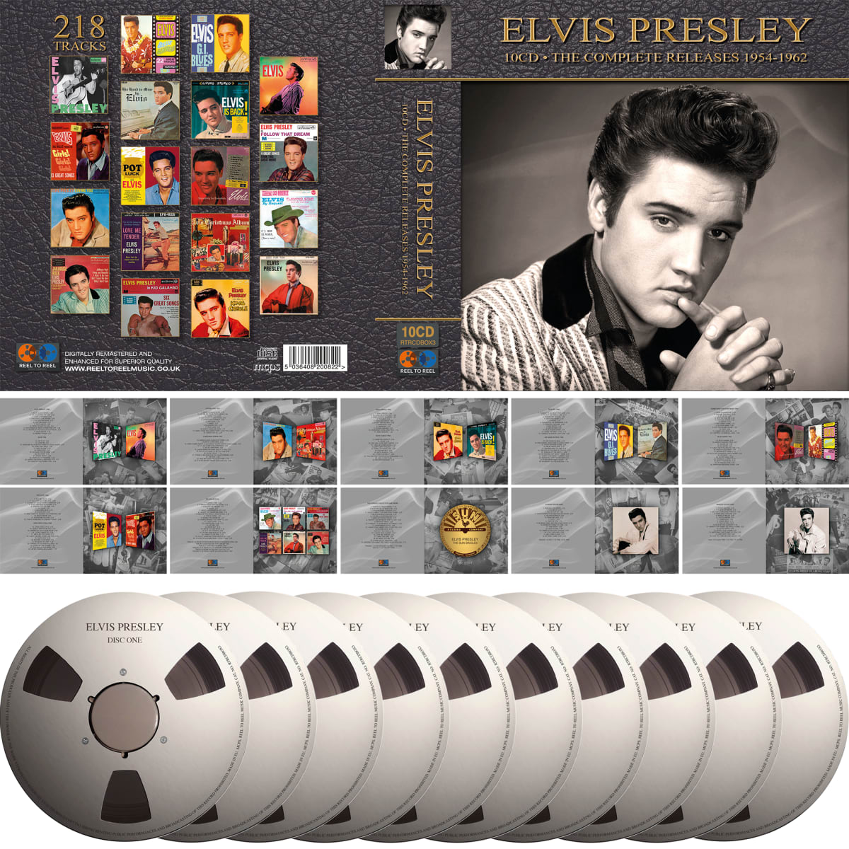 CD ELVIS PRESLEY / THE COMPLETE RELEAS 10CD | Plaza Música