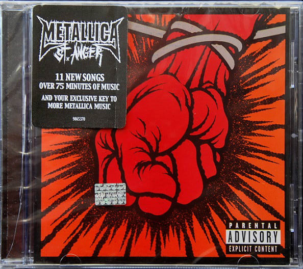 CD METALLICA/ ST.ANGER 1CD | Plaza Música