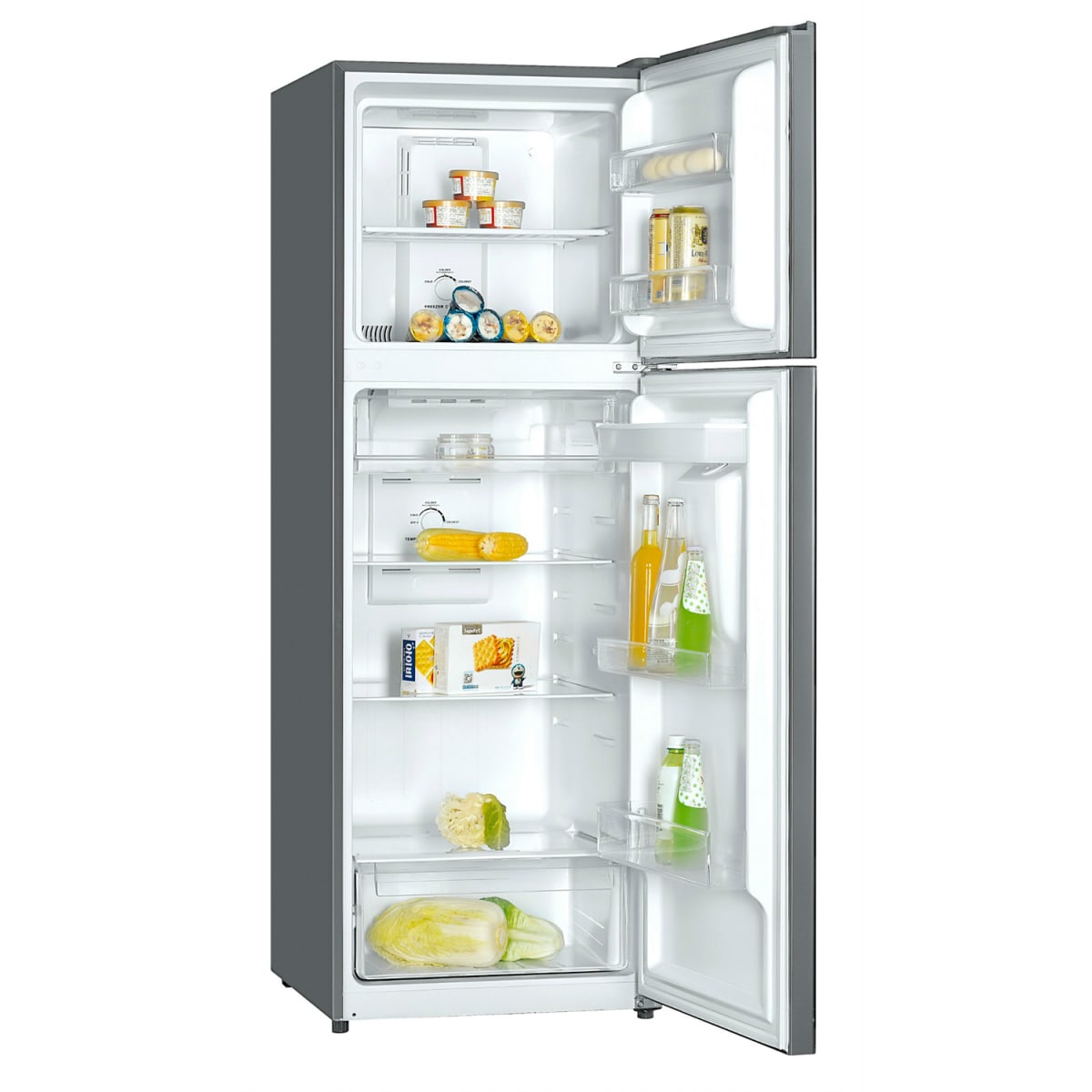 REFRIGERADOR OSTER/ NO FROST 249LT OS-BNF2900HVD SILVER | Plaza Hogar