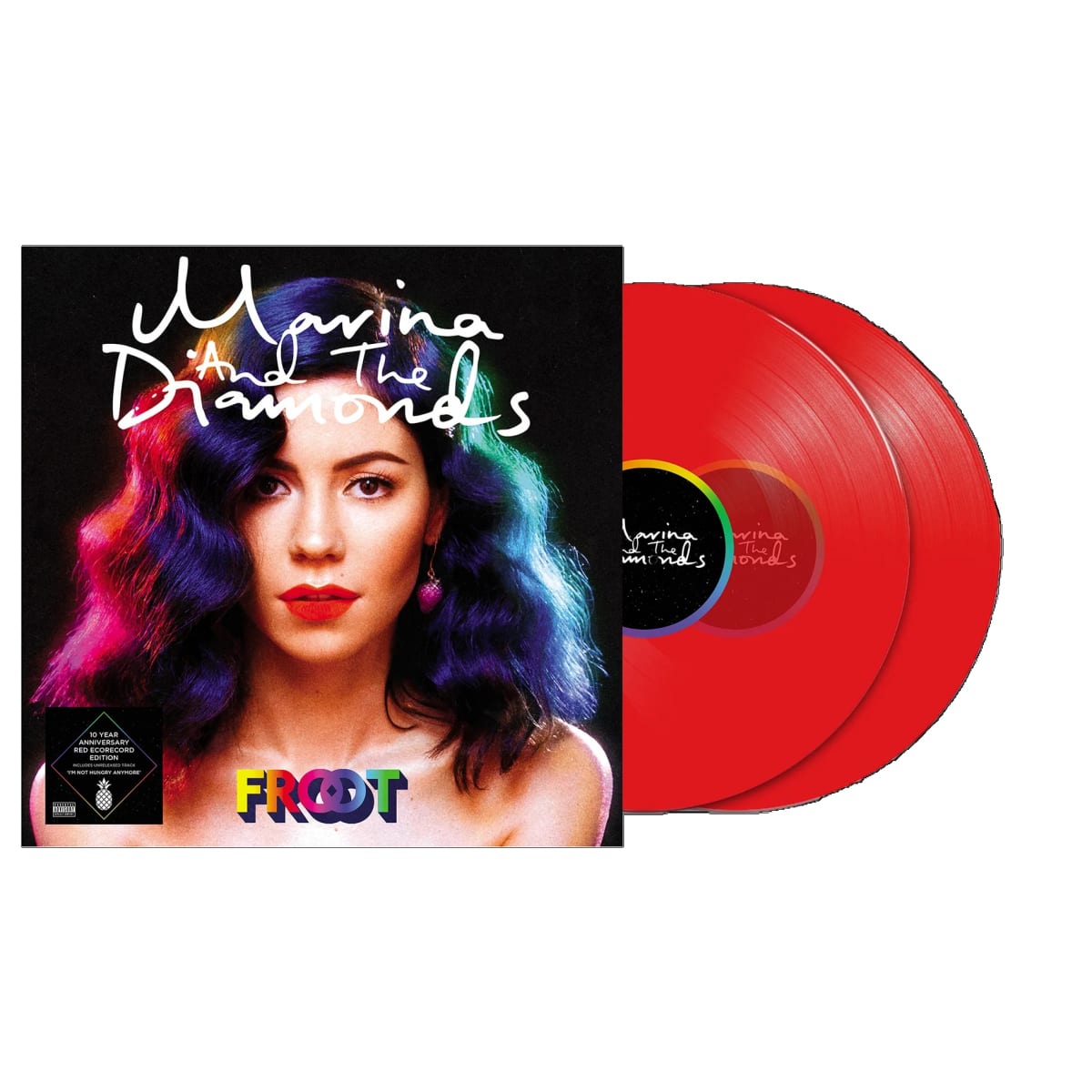 VINILO MARINA AND THE DIAMONDS/ FROOT (RED VINYL) 1LP | Plaza Musica