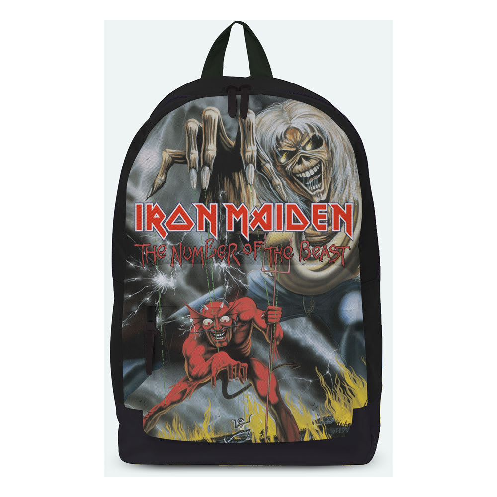 MOCHILA IRON MAIDEN - IRON MAIDEN NUMBER OF THE BEAST (CLASSIC BACKPACK ...