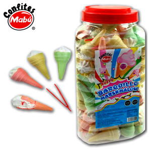 BARQUILLO MARSHMALLOW 100 UND | woki