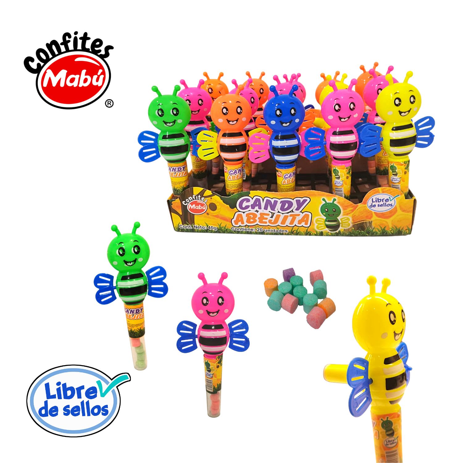 CANDY ABEJITA 20PCS | woki