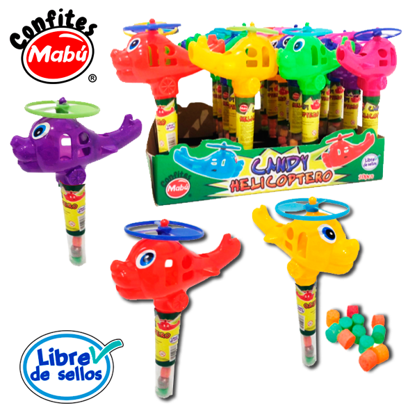 CANDY HELICÓPTERO 20 PCS | woki