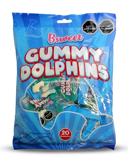 BSWEET GUMMY DOLPHINS X20 UND | woki