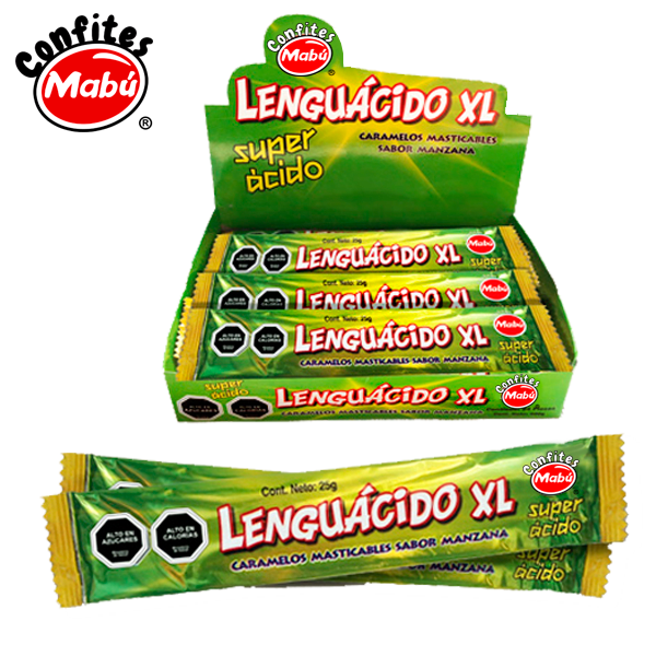 LENGUACIDO XL SABOR MANZANA 24 UND | woki