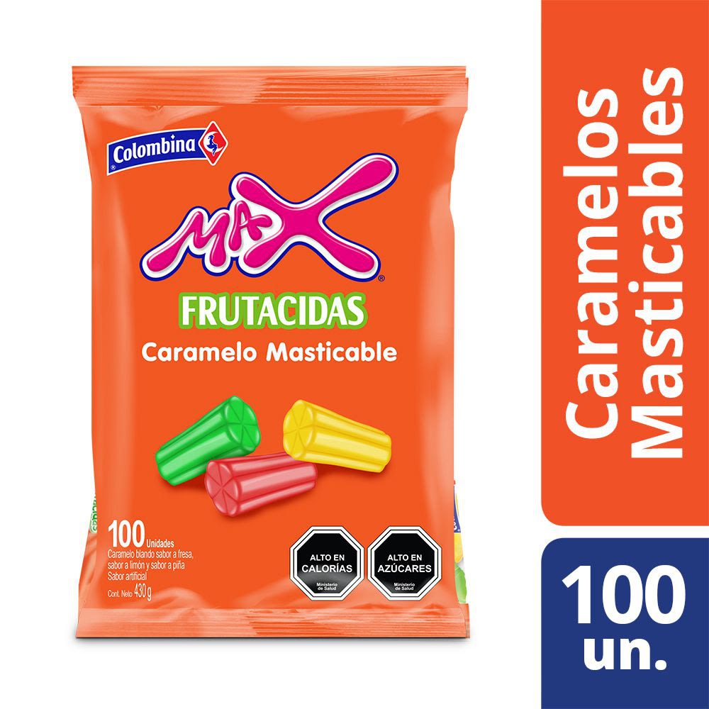 MASTICABLE MAX FRUTACIDAS 100 UND | woki