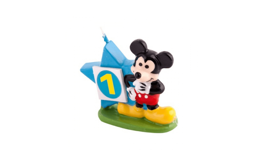 VELA FIGURA 3D MICKEY MOUSE 1 UND | woki