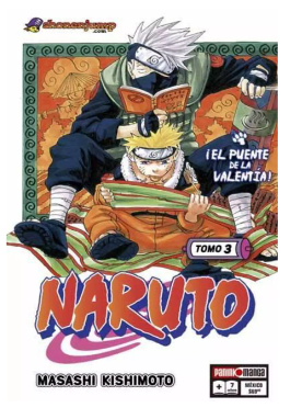 MANGA NARUTO TOMO 3 | woki