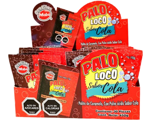 PALO LOCO SABOR COLA 30 PCS | woki
