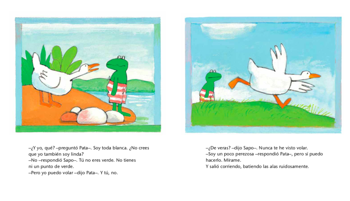 Sapo Es Sapo Vuelan Los Libros