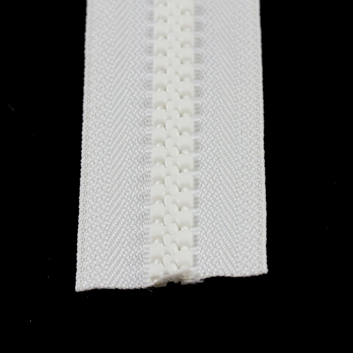 Cierre por metro YKK #10 VISLON Blanco | Basg Marine