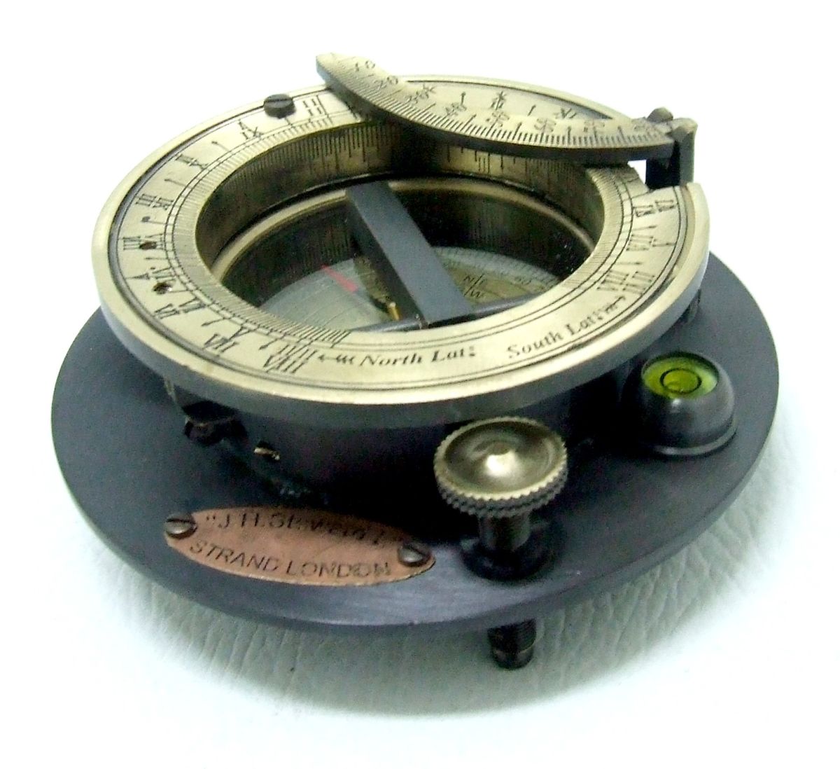 Brujula Solar Caja Madera | Basg Marine