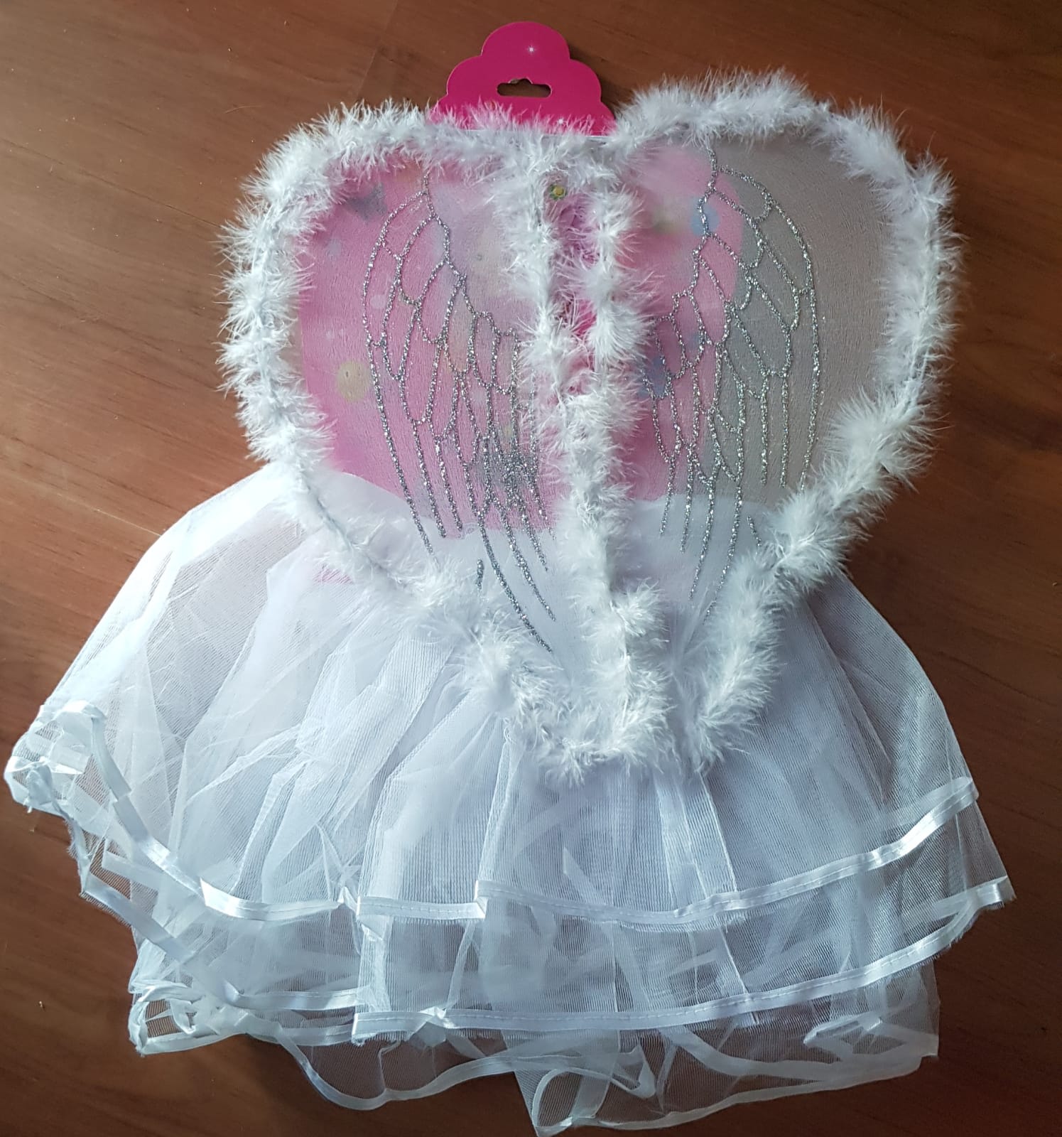 DISFRAZ TUTU ANGEL C/ALAS F286 | Mayorista 7