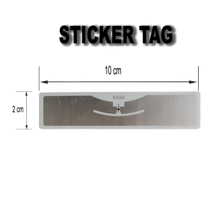 ST-TAG Sticker TAG UHF para Control de Acceso Vehicular | ROLATEK.CL